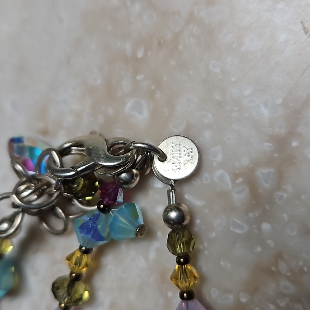 925 Emily Ray Swarovski Necklacenwot - Gem